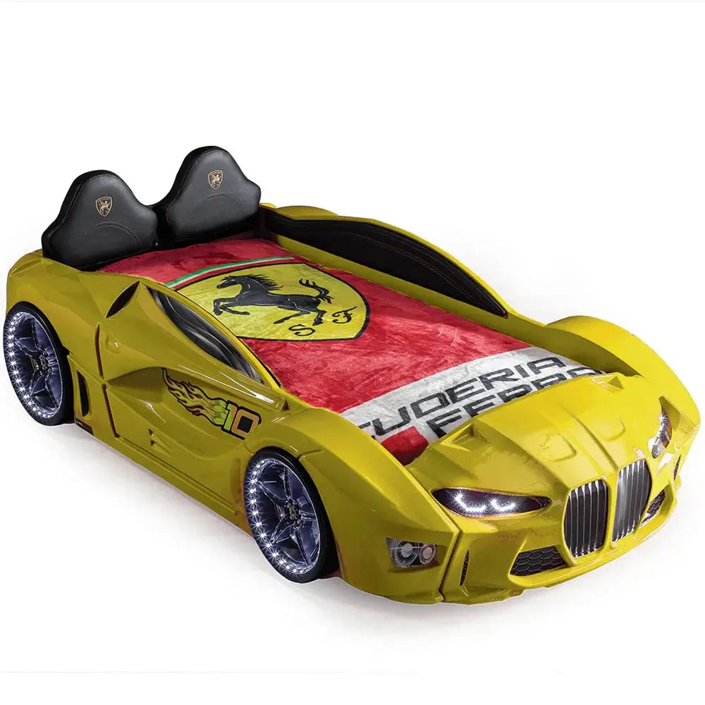 Twin Race Car Bed for Kids' Exciting Bedrooms
